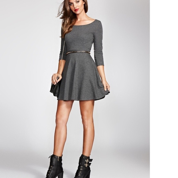 Guess | Dresses | New Guess Threequarter Sleeve French Terry Dress ...